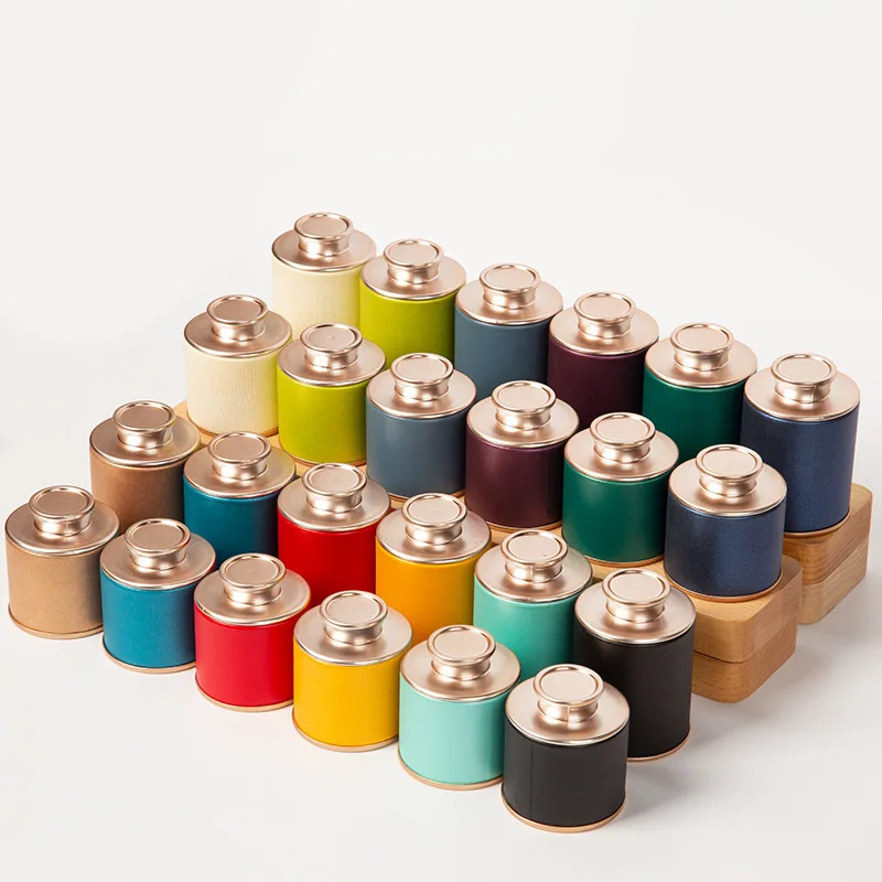 Portable Mini Paper Tea | Tin Tea Packaging Box | Tin Paper Storage ...