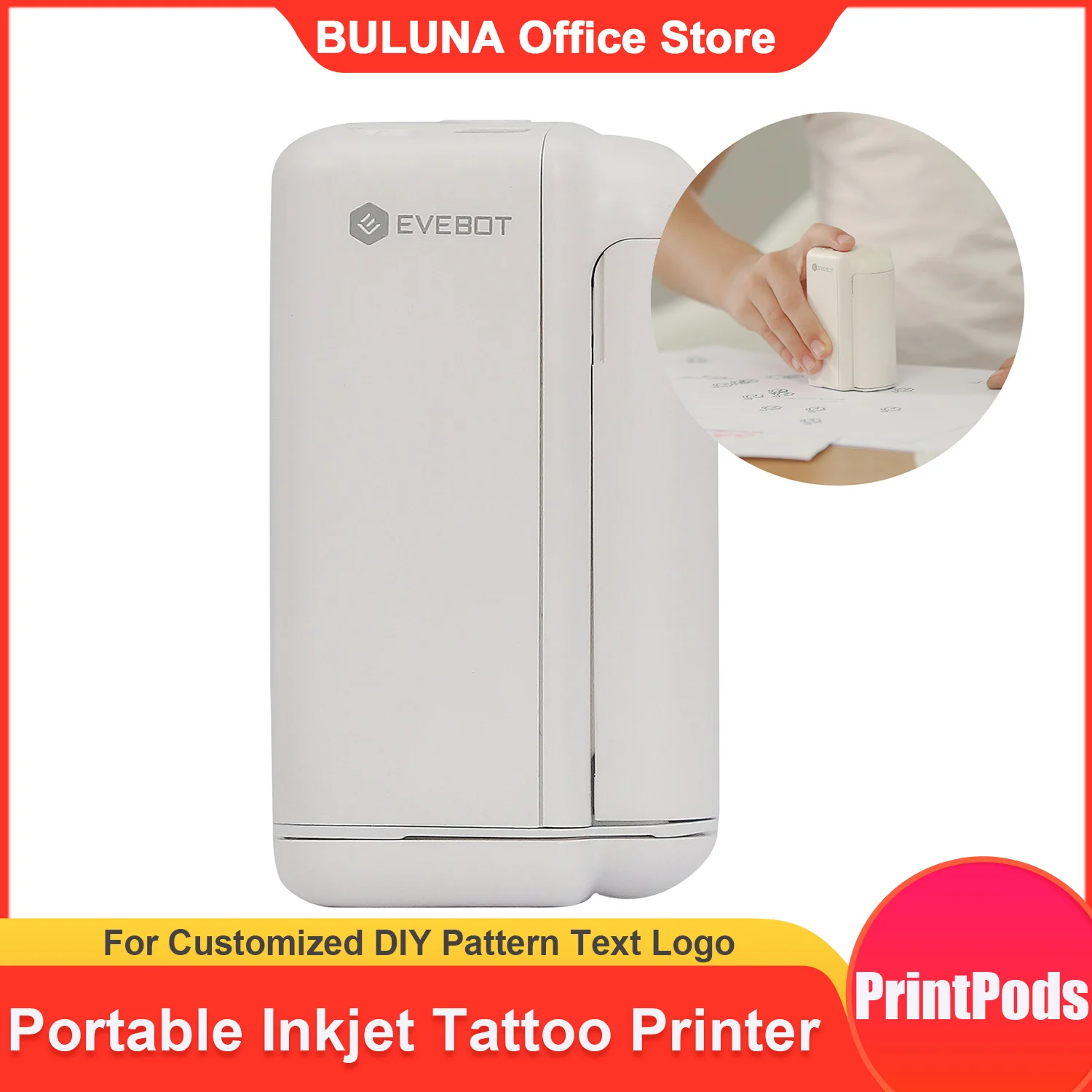 PrintPods-Handheld-Printer-Mini-Portable-Inkjet-Tattoo-Printer-with-Ink ...