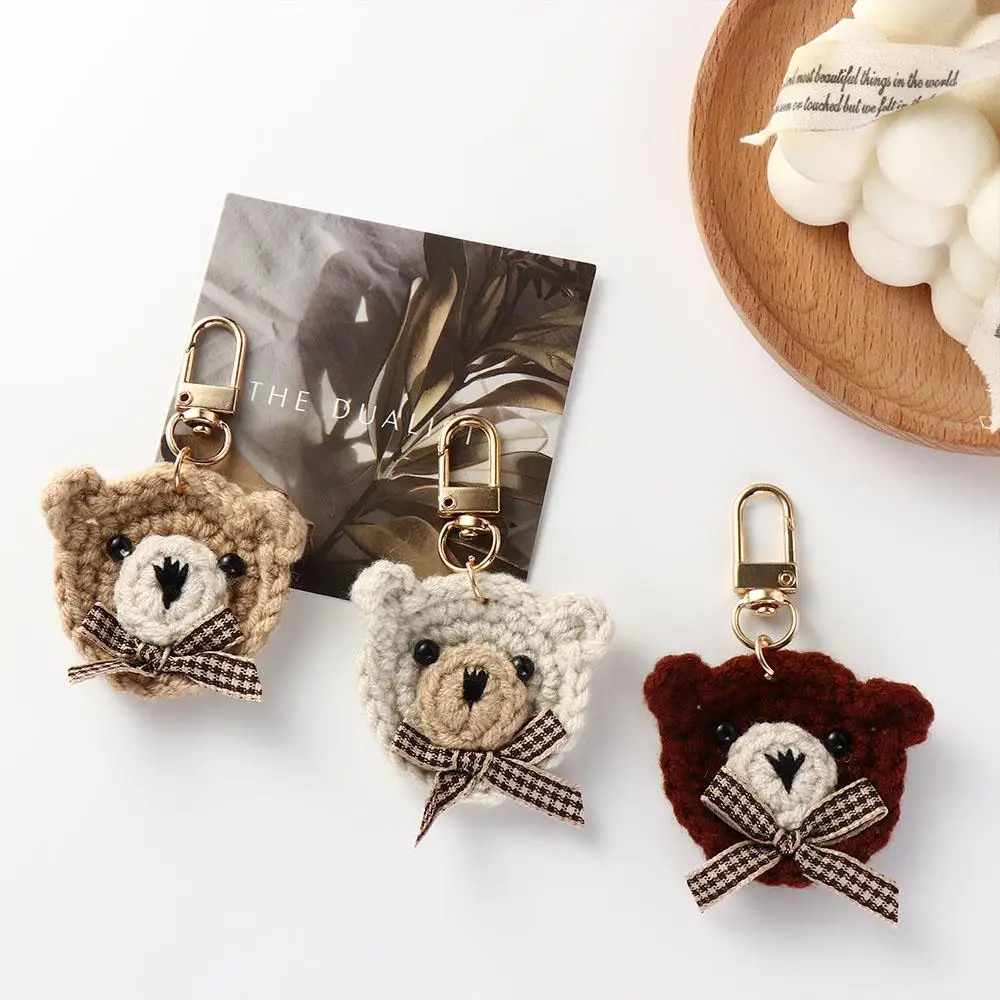 1-Pc-Lovable-Girls-Key-Chain-Cute-Bow-Tie-Little-Bear-Key-Chain-Fashion ...