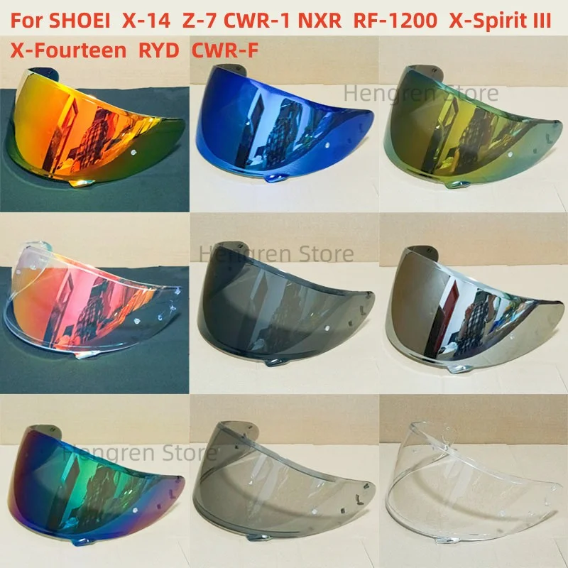 Helmet Visor for SHOEI X-14 X14 Z-7 Z7 CWR-1 CWR1 NXR RF-1200 RF1200 X-Spirit III XSpirit 3 X ...