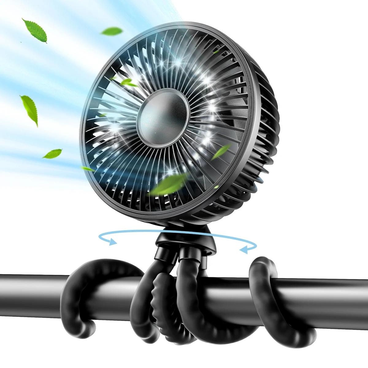 Kinderwagen-l-fter-4000mAh-oszillieren-der-tragbarer-Mini-L-fter-mit ...