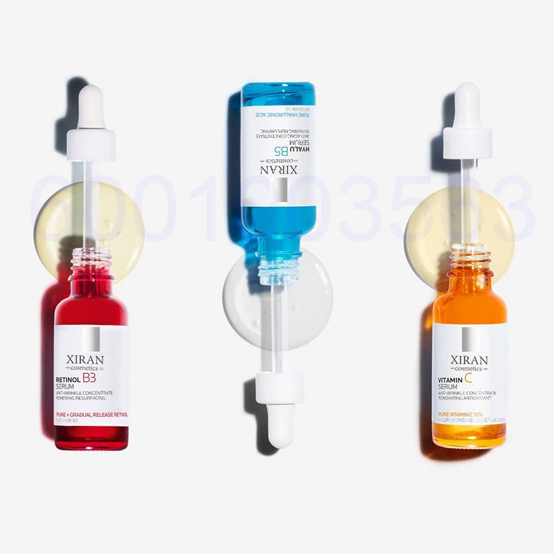 12PCS Face Serum Facial Skin Care Mela b3 Hyalu b5 c10 c12 effaclar ...
