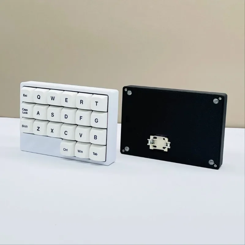 W Plank Split Keyboard Wireless 2.4G Single-mode Hot Swap Inline 42 Key ...