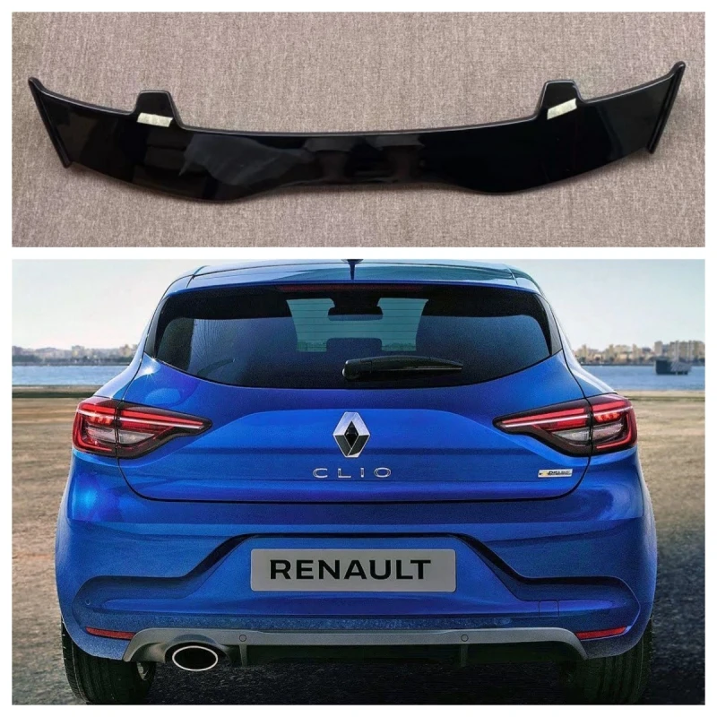 Alerón de plástico ABS para coche, accesorio para Renault Clio 5 RS 19 ...