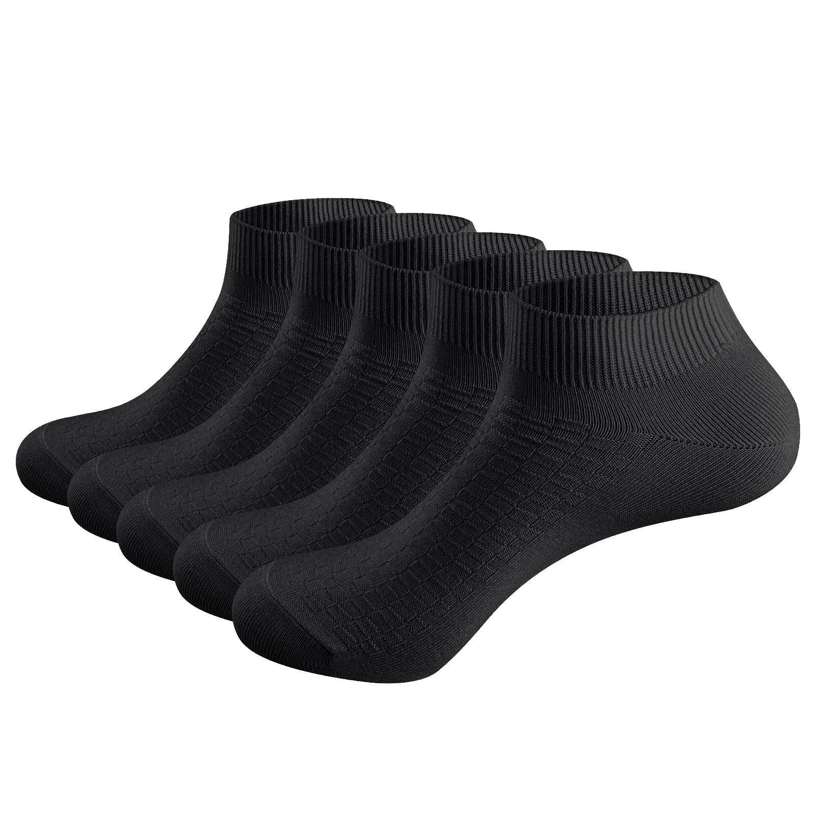 YUEDGE-Men-Socks-Bamboo-Thin-Short-Socks-Breathable-Casual-Sports-Low ...