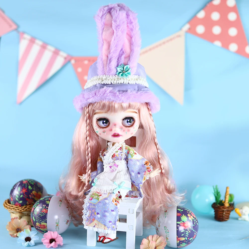 ICY-DBS-Blyth-doll-1-6-bjd-joint-body-Easter-bunny-customized-makup ...