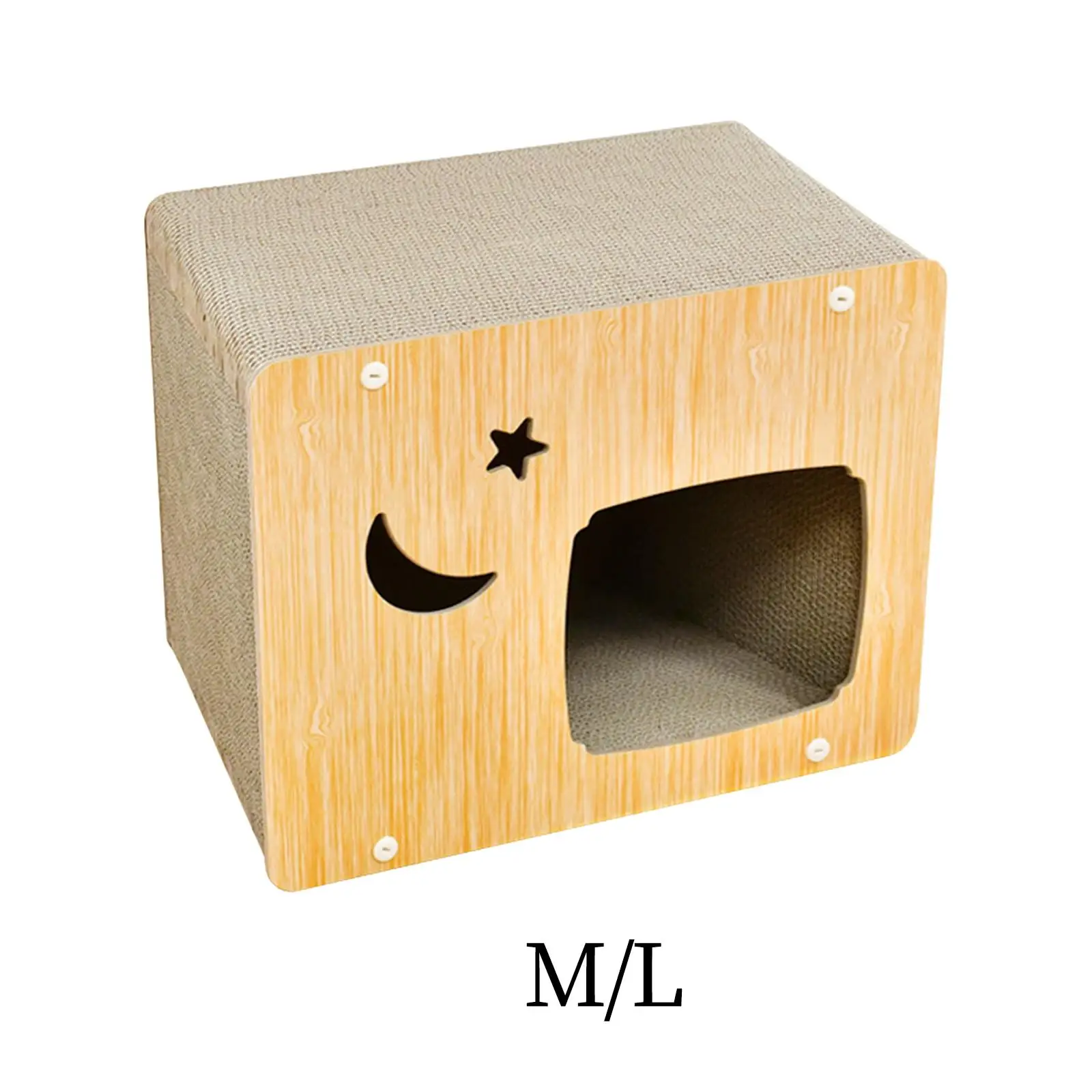 Cat-Scratching-Board-Cat-Scratcher-House-Nest-Bed-Hideout-for-Indoor ...