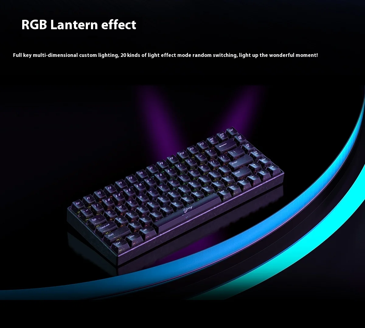 WLMOUSE Ying75 Shadow75 HE игровая клавиатура 75% | AliExpress