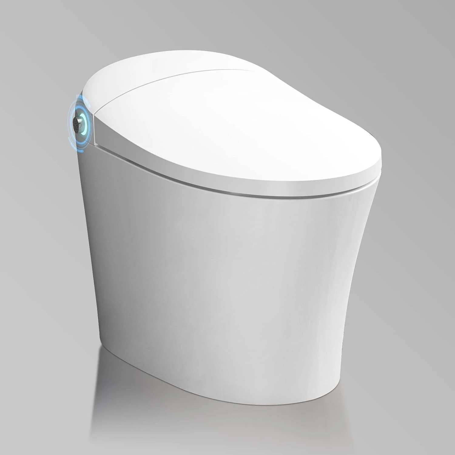 Heated Toilet, Upmarket Compact Toilet, One Piece Smart Toilet with ...