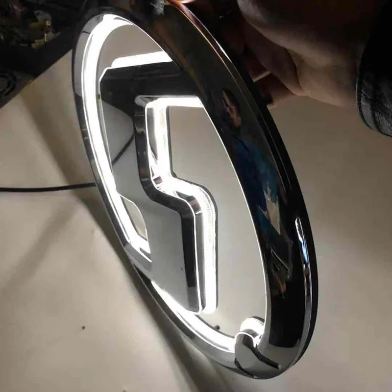 LED car logo for SHACMAN heavy truck X3000 F3000 NEW M3000 large S ...
