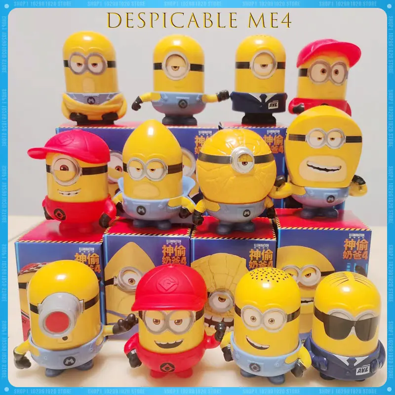 New-Despicable-Me-4-Minions-Cute-Action-Figure-Model-Collectible-Toy ...