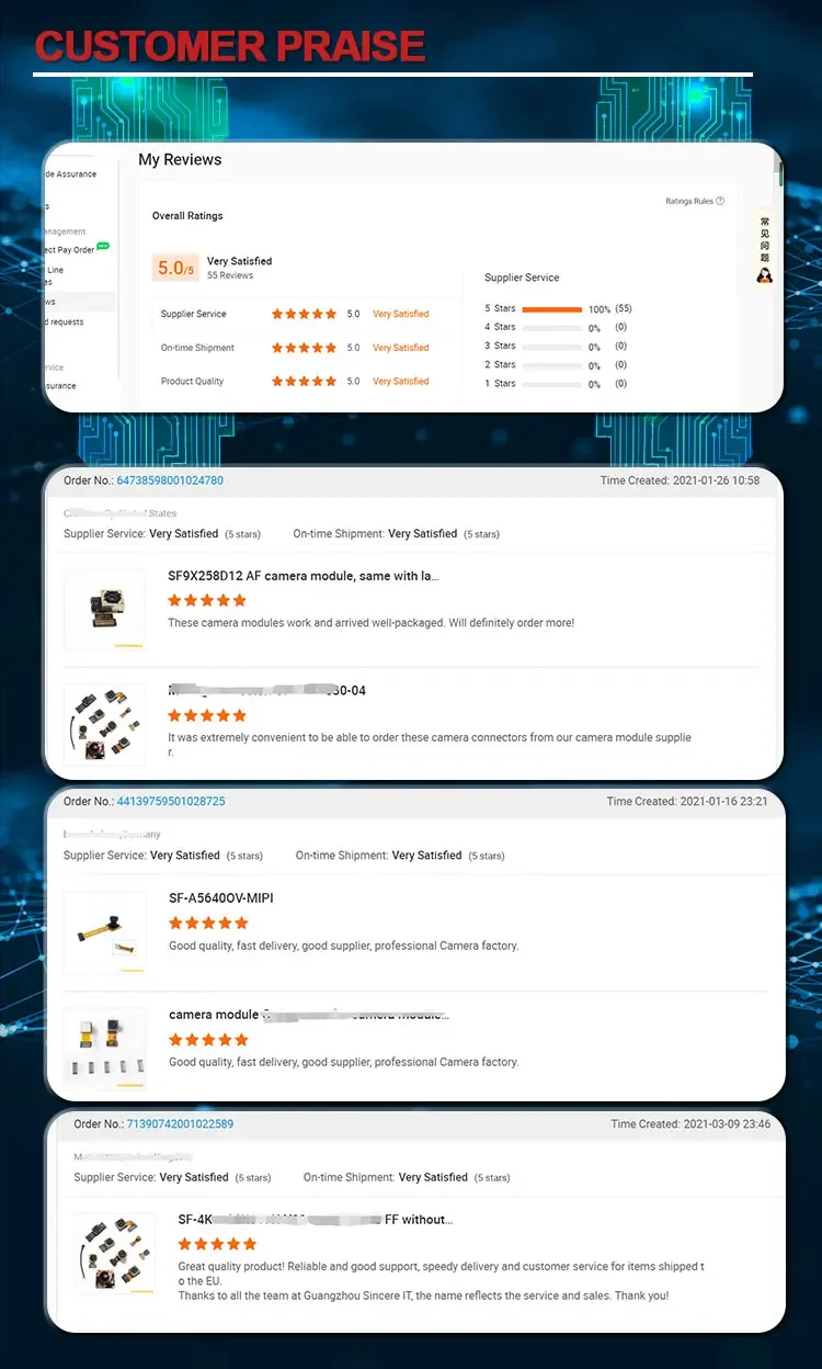 Модуль монохромной камеры USB3.0 MT9J003 Сенсорный модуль камеры 38*38 ...