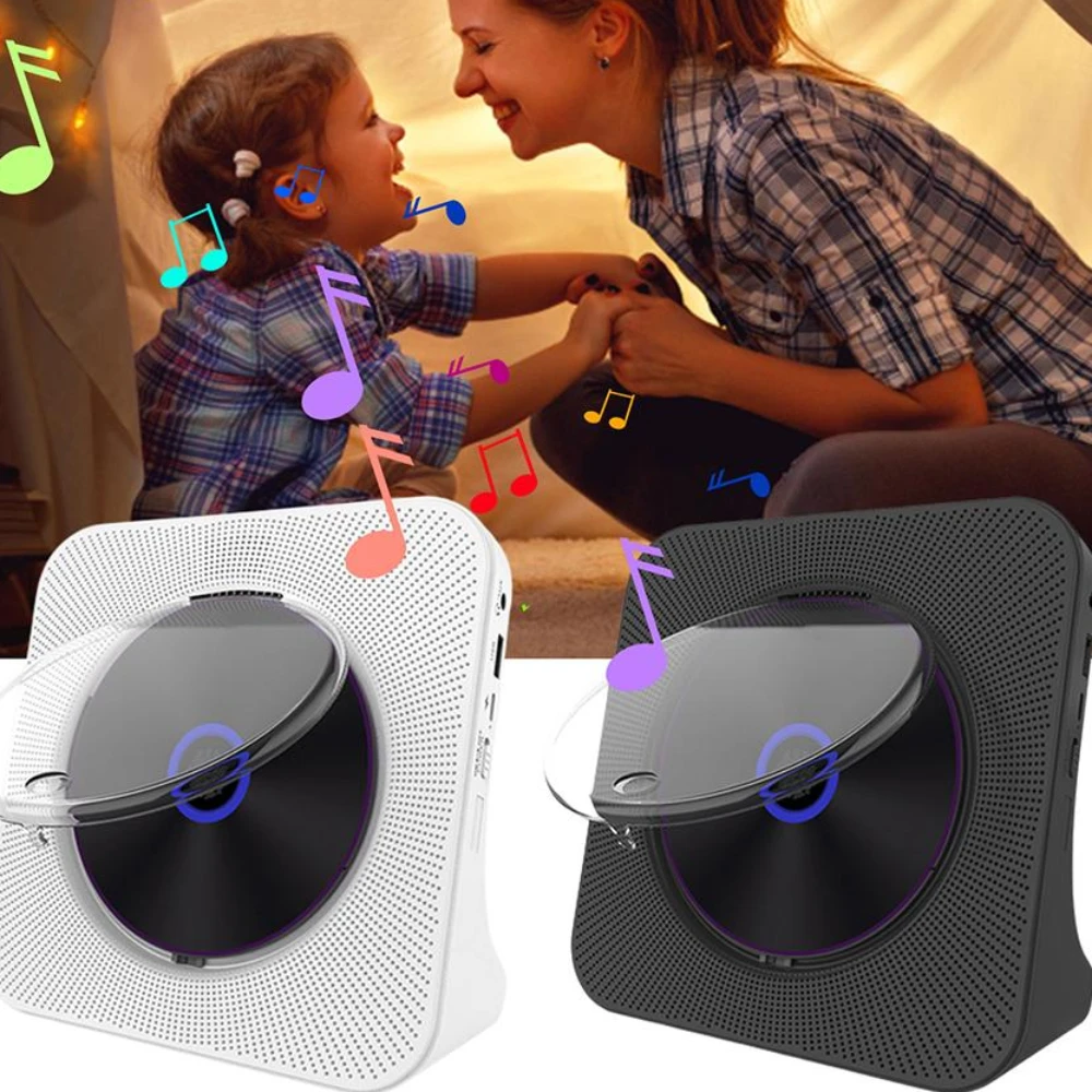 Reproductor-de-CD-para-el-hogar-compatible-con-Bluetooth-Radio-Fm ...