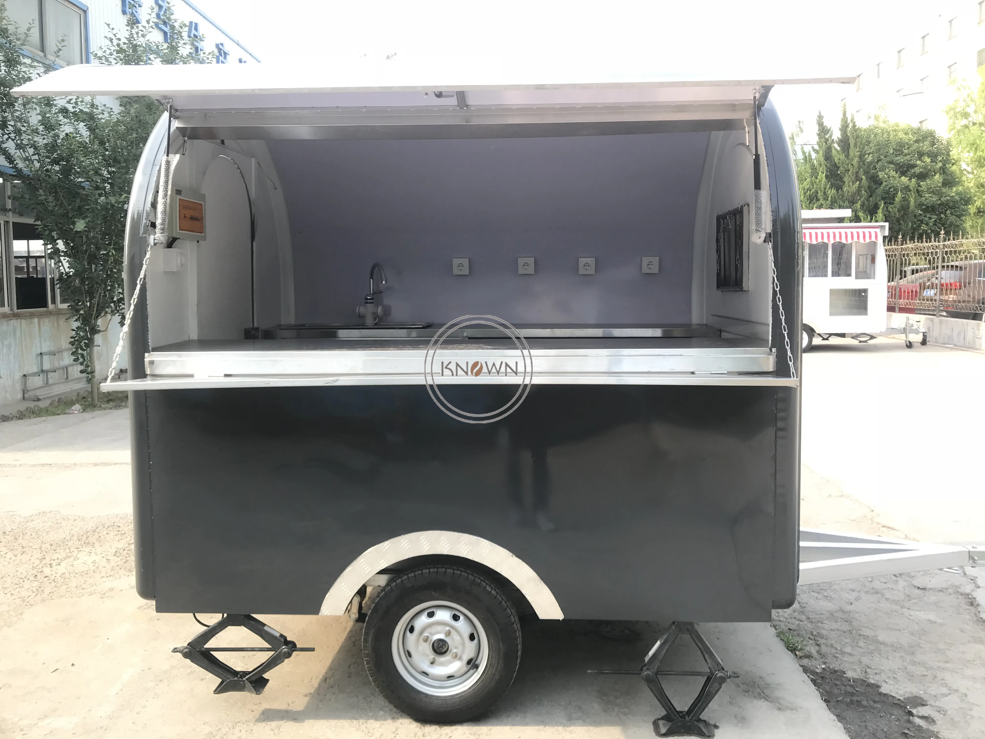 Mobile-Restaurant-Trailer-Street-Snack-Vending-Equipment-Customized ...