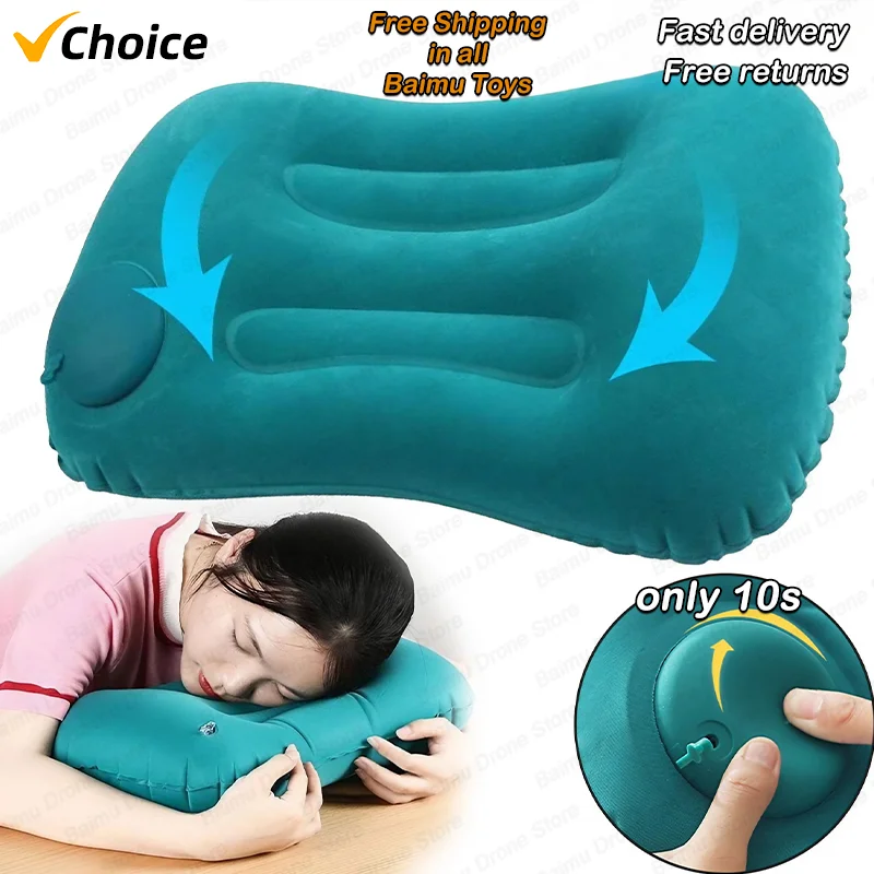 Press-Inflatable-Pillow-Portable-Outdoor-Travel-Pillow-Waist-Pillow ...