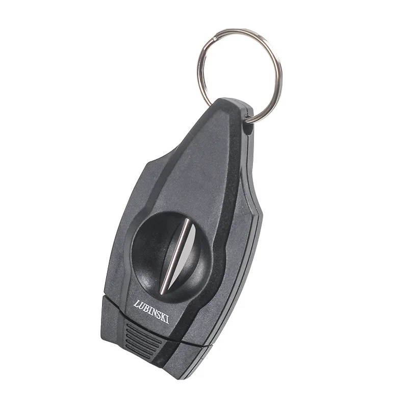V Shape Cigar Cutter Knife Smoking Cigar Knife Puncher Guillotine Cigar ...