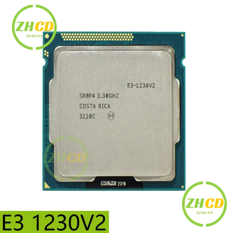 Intel Xeon For E3 1230 V2 E3 1230 V2 E3-1230V2 3.3GHz quad-core CPU processor 8M 69W LGA 1155