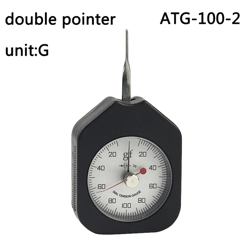 100g-dial-tension-gauge-Analog-tensiometro-Double-pointers-tensionmeter ...
