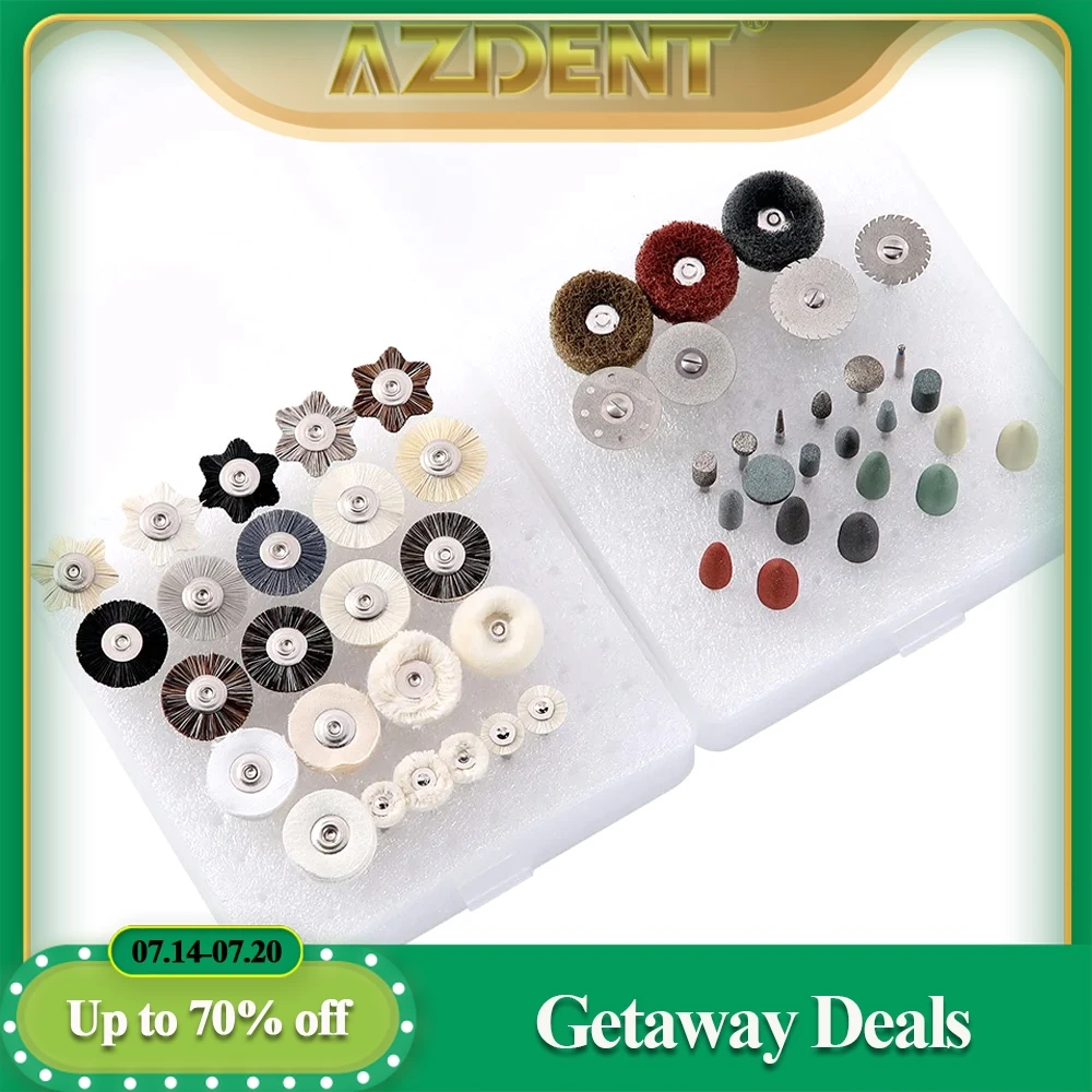 AZDENT-Dental-Polishing-Kit-Laboratory-HP-Polisher-Set-2-35mm-Shank ...