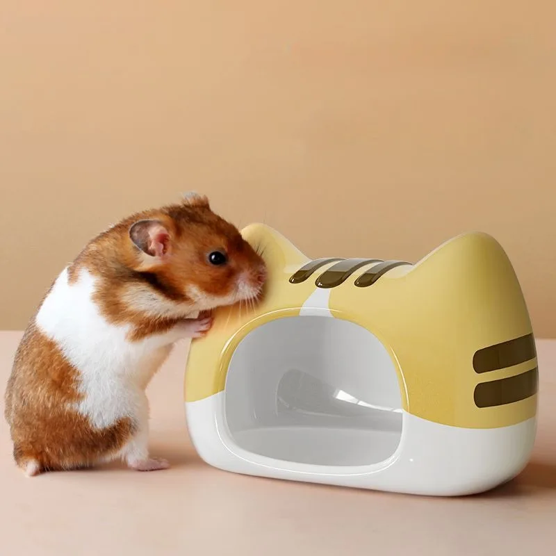 2024-New-Hamster-Ceramic-Nest-Small-Pet-Summer-Porcelain-House ...