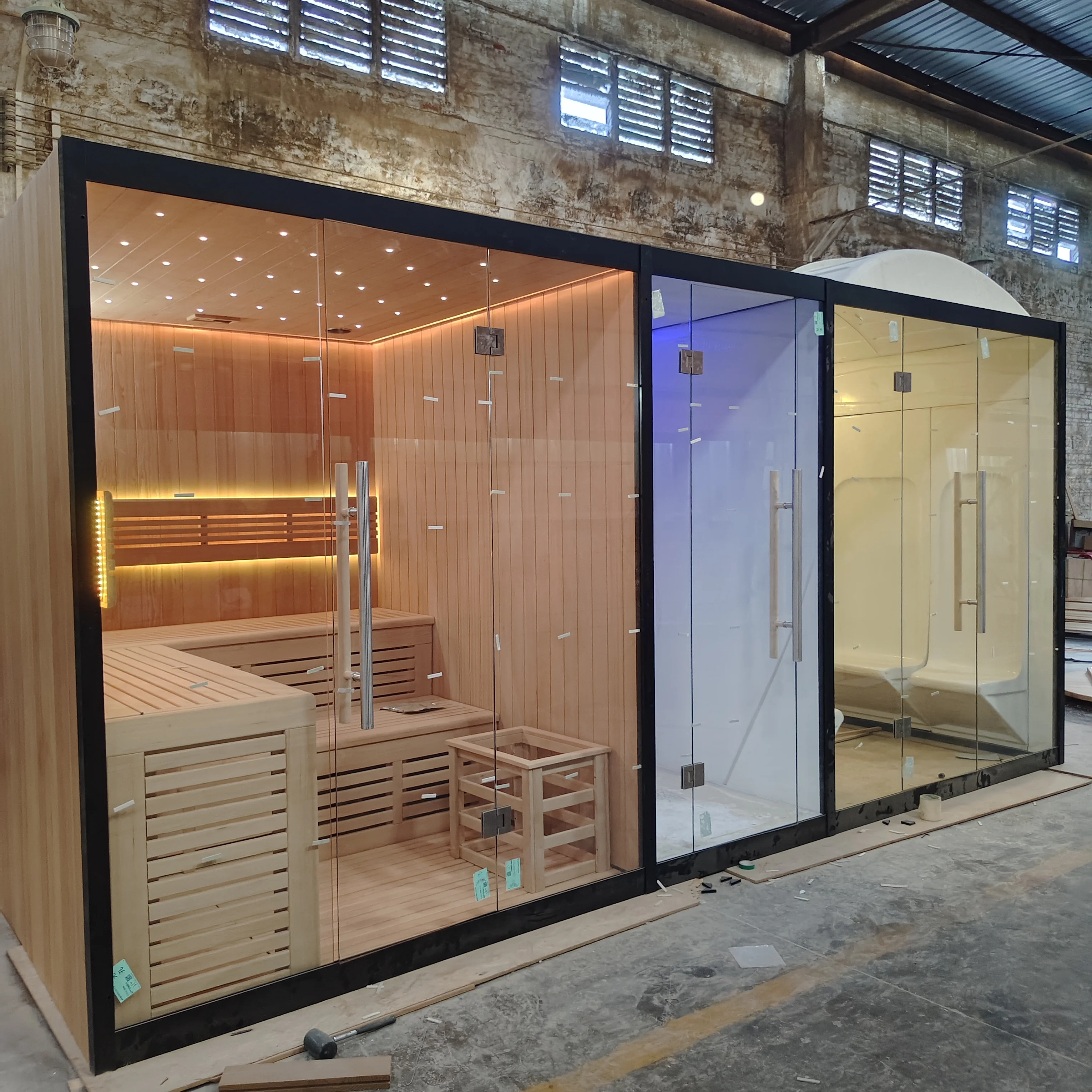 Chinese Style Steam Sauna 6-8 People BIG Sauna Room: The Real ...