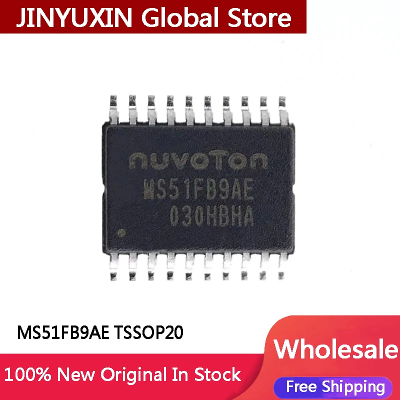 Chip IC TSSOP20 MS51FB9AE, 5-100 piezas, en Stock, venta al por mayor ...