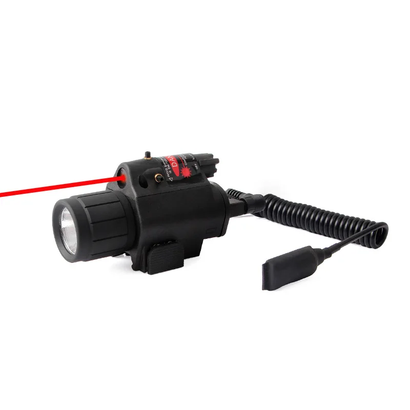 Tactical-Pistol-Red-Laser-Torch-Weapon-Lights-LED-Flashlight-Laser-with ...