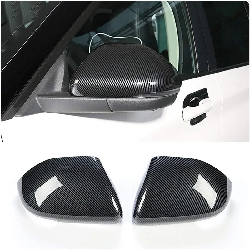 Carbon-Fiber-Car-Side-Wing-Mirror-Cover-Rearview-Side-Mirror-Cap-Cover ...