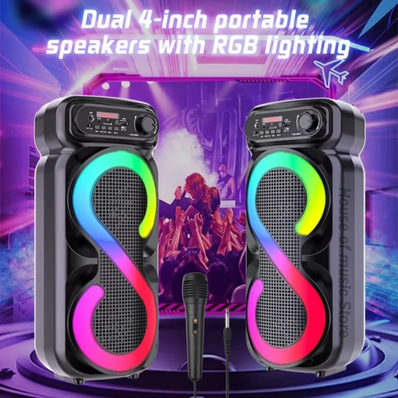 Portable-RGB-Lamp-Wireless-Bluetooth-Speakers-1500mAh-Sound-Box-High ...