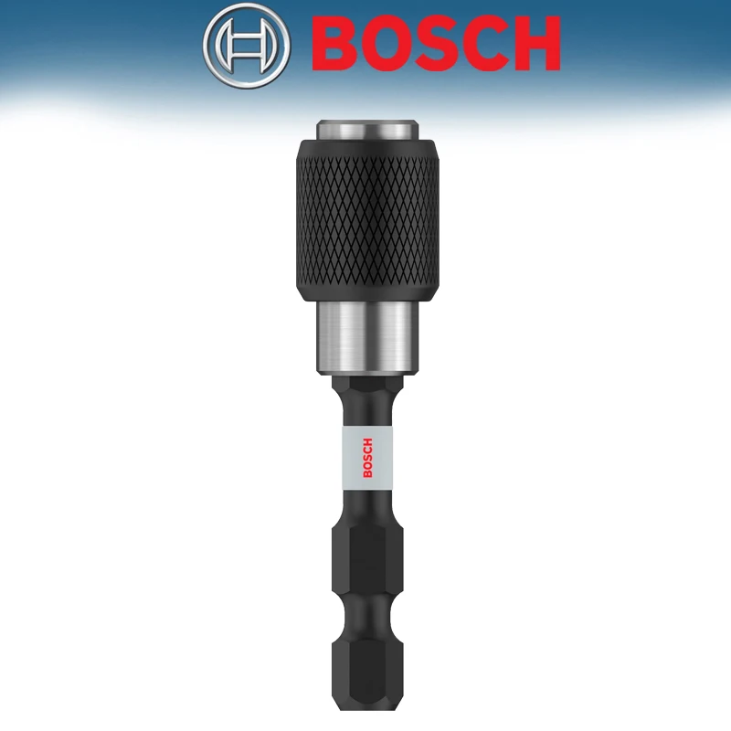 BOSCH 2608522320 PRO Impact Bit Holder Quick Change 60 mm 1/4-Inch Hex ...