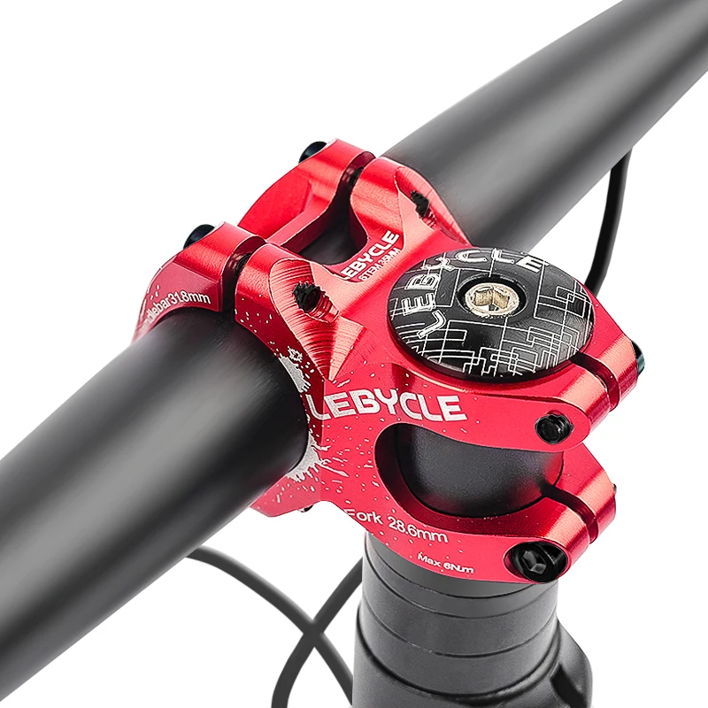 Lebycle Mountain Road Bike Aluminum Alloy CNC Stem Bicycle Handlebar ...