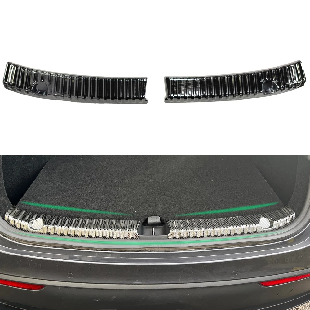 For-Tesla-Model-3-Y-2017-2023-Rear-Trunk-Sill-Cover-Stainless-Steel ...