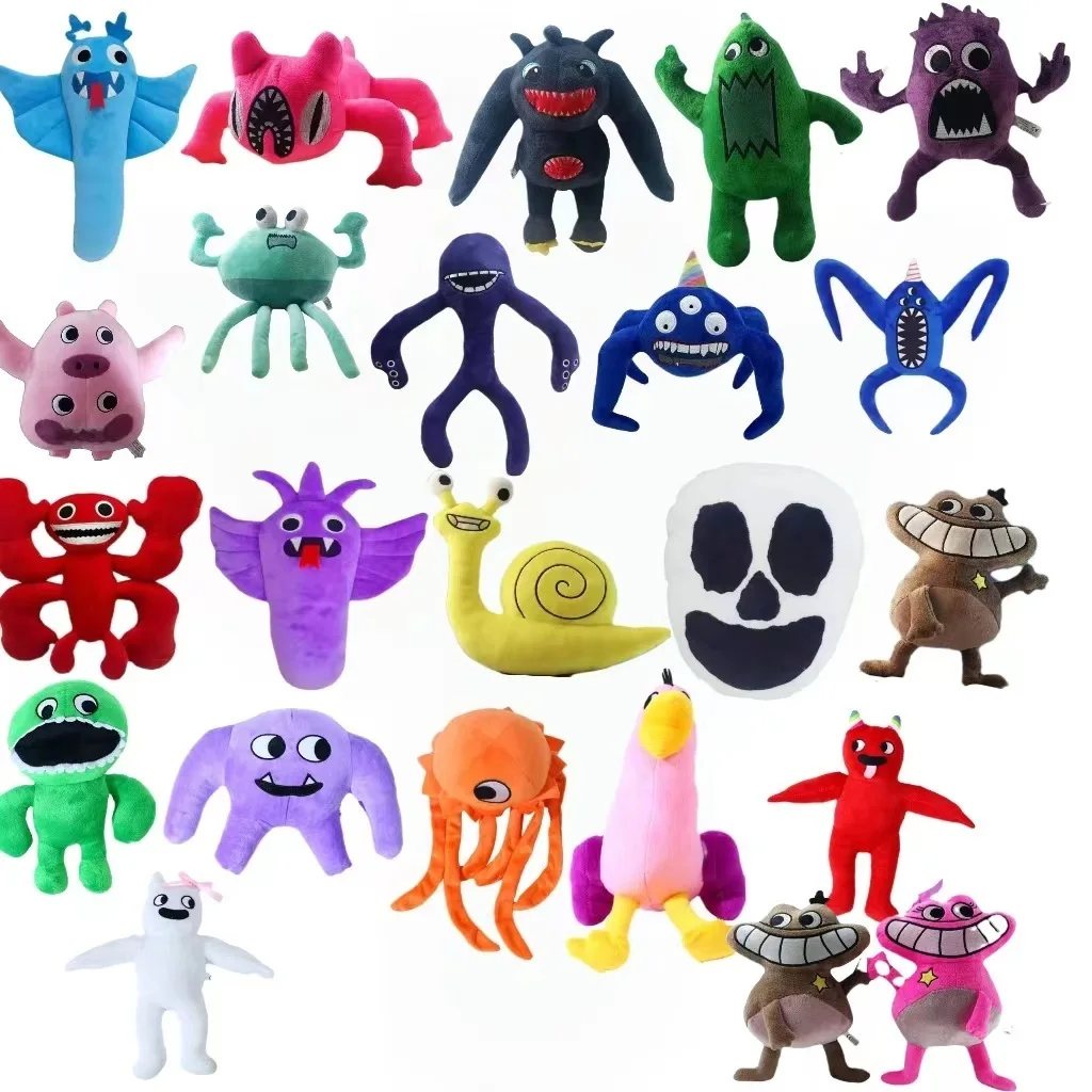 1/6pcs 25cm The Garten Of Banban Plush Game Animation Children's ...