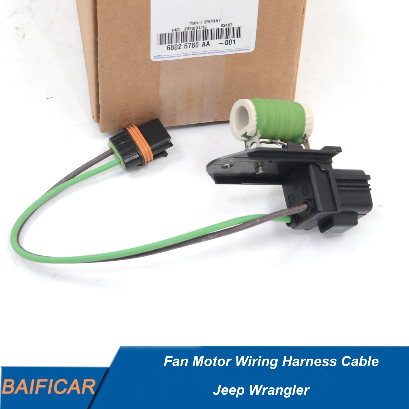 Baificar-Brand-New-Genuine-Fan-Motor-Wiring-Harness-Cable-68026780AA ...