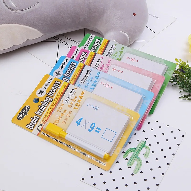 Kids-Math-Learning-Cards-Mathematics-Card-Addition-Subtraction ...
