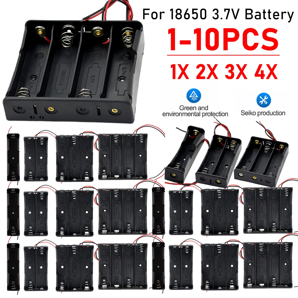 18650-Power-Bank-Cases-1X-2X-3X-4X-18650-Battery-Holder-Storage-Box ...