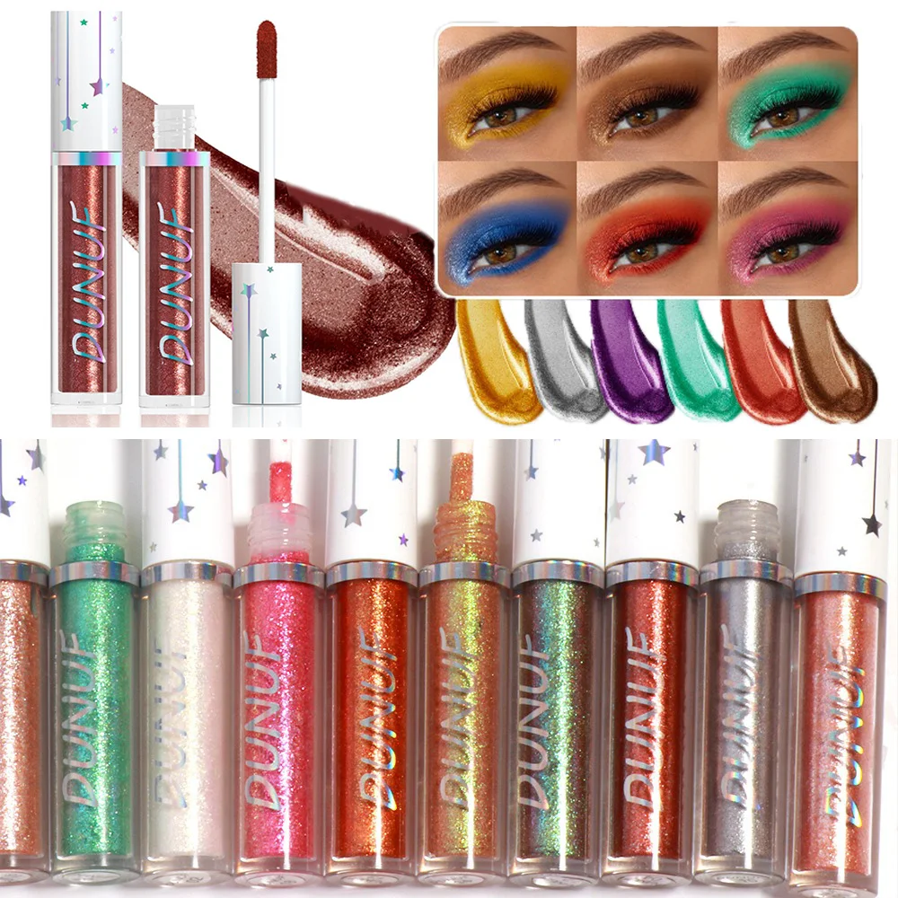 24-Color-Pearlescent-Eyeshadow-Highlights-Stick-Waterproof-Glitter ...