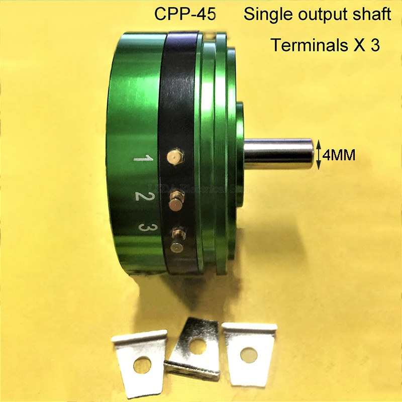 1 pieza CPP-45 CPP45B, eje central de salida doble o simple, sensor de ángulo de potenciómetro ...