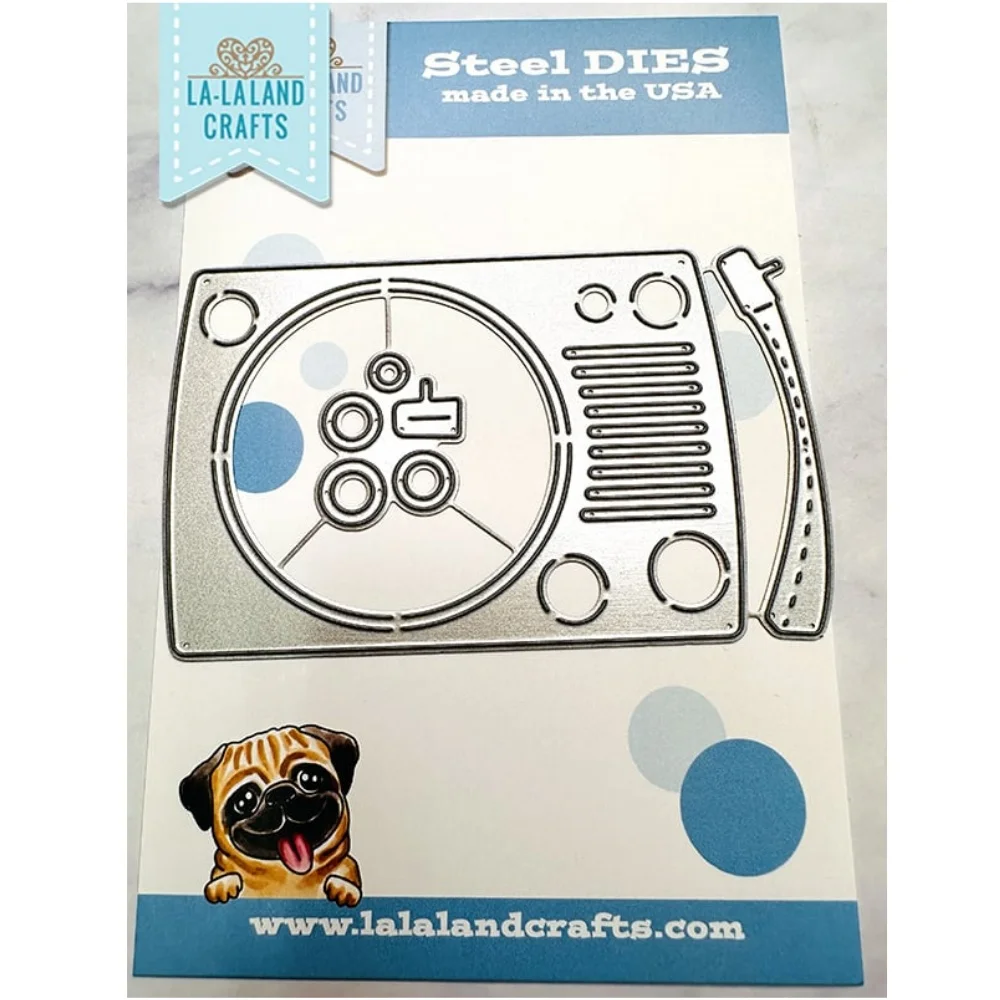 Large-Burst-Turntable-Radio-Metal-Cutting-Dies-Scrapbook-Diary ...