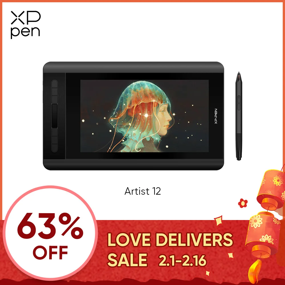 XPPen-Tablette-graphique-Artist-12-11-6-pour-dessin-animation-num-rique ...