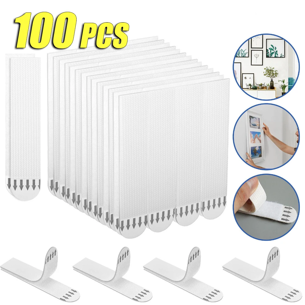 Punch-free-Frame-Tape-Strips-Assorted-Mounting-Self-Adhesive-Picture ...