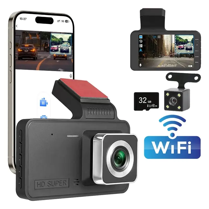 ANNTIATUUO4-Large-Screen-HD-Front-and-Rear-Dual-Recording-Car ...