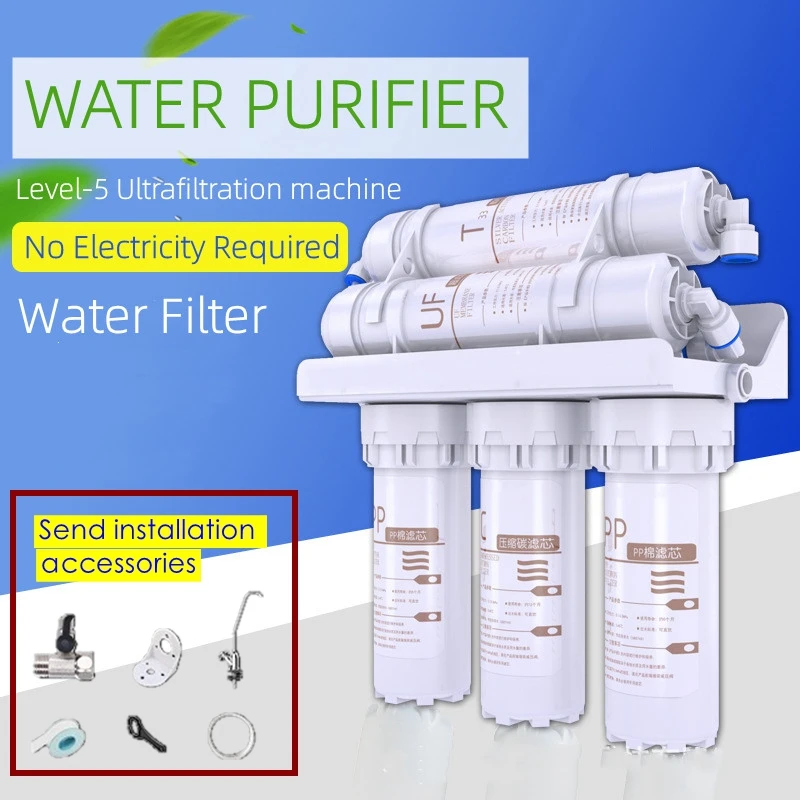 Water-Filter-Purifier-5-Stages-Drinking-Water-Filter-System-Water ...