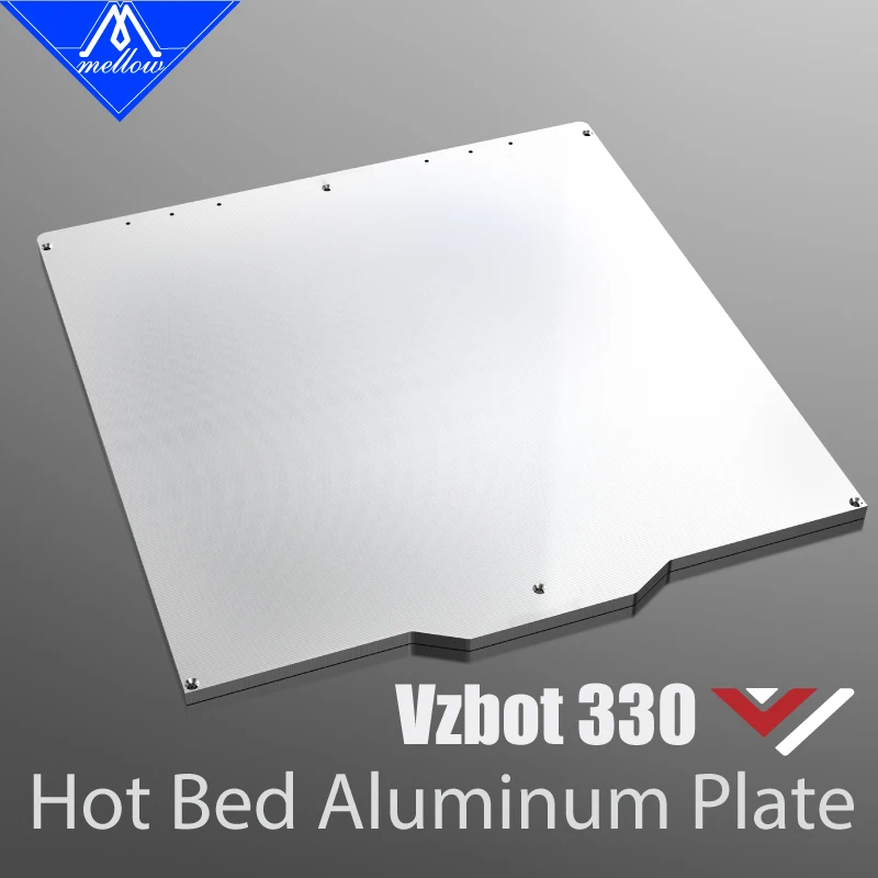 Mellow 330MM VzBoT 3D Printer 5083 Precision Cast Aluminum Build Plate ...