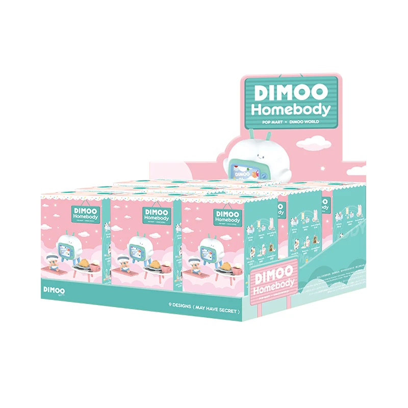 POP MART Dimoo Home Body Series Prop Series Blind Box Toys, Mystery ...