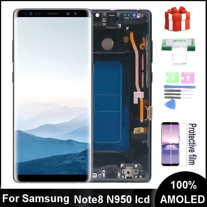 SUPER-AMOLED-Note-8-LCD-For-Samsung-Galaxy-Note-8-Display-N950-N950F-SM ...