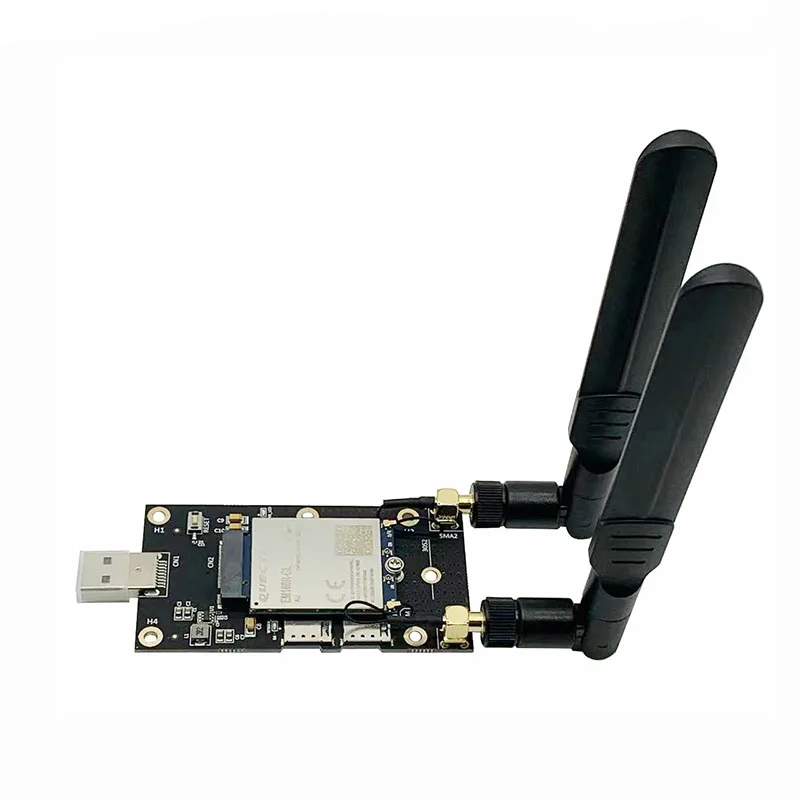 NGFF M.2 to USB 3.0 adapter board 4G Antenna for Quectel LTE Cat16 ...