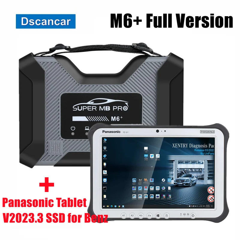 Super MB Pro M6 plus M6+ for Benz Car Truck Diagnosis Tool Full DOIP ...