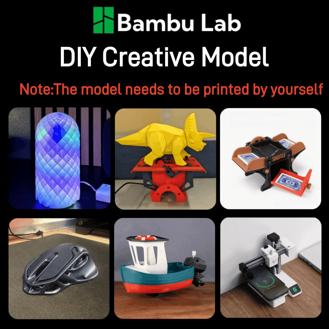 Bambu-Lab-3D-Printing-DIY-Creative-Model-Computer-Wireless-Mouse ...