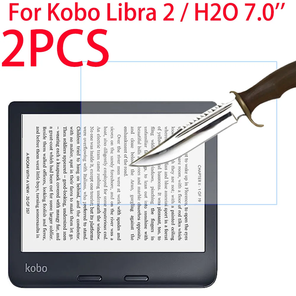 Generic 2pcs For Kobo Libra H2o 2019 For Kobo Libra 2 2021 7.0 Inch ...